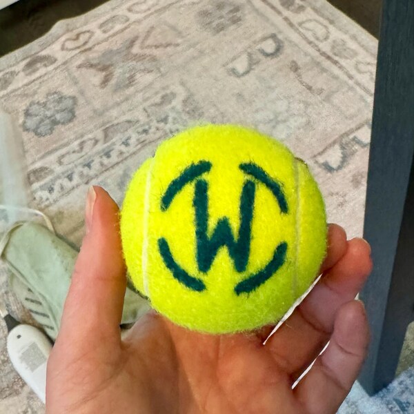 Personalised Tennis Ball Stencil With Usage Indicator - Etsy