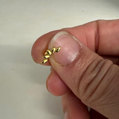 20G/18G/16G Tiny Push Pin Labret Threadless Flat Back Earring Tragus ...