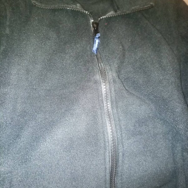 Personalised Embroidered Fleece Jacket-custom Text Work Wear Zip up ...