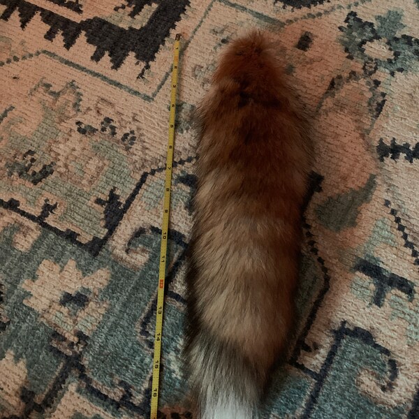 Choose Your Own, Real Fur Red Fox Tail Keychain With Swivel Clasp ...