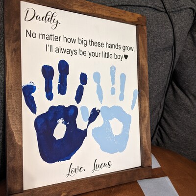 DAD Father's Day Gift Father's Day Wooden Sign DIY - Etsy
