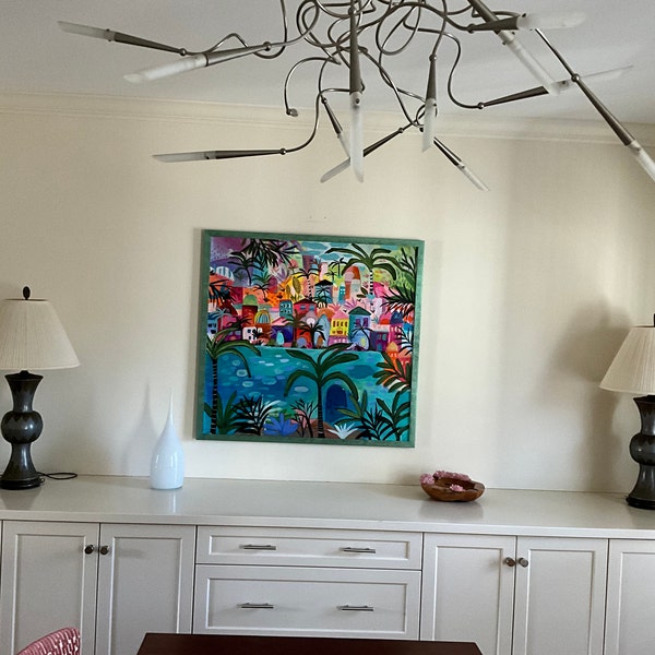 Small Painting Nice Acrylic Painting by Jolina Anthony - Etsy