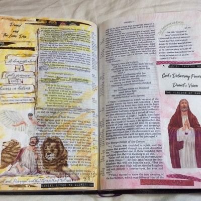 Men of the Bible: Daniel. Bible Journaling. Faith Planner. Christian ...