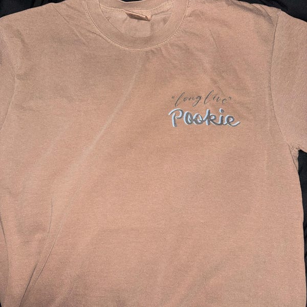 Long Live Pookie With Cooler© - Comfort Colors® Garment-dyed Tee ...