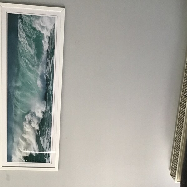 Perranporth Beach, Cornwall. Panoramic Framed Picture Print, Cornwall ...