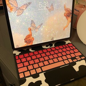 Ipad Magic Keyboard Keys Skin Ipad Pro 12.9 Ipad Pro 11 Pink - Etsy