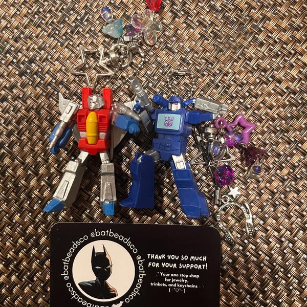 G1 Transformers Keychains Ver. 2 Megatron | Soundwave | Optimus Prime ...
