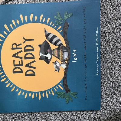 Personalised Dear Daddy Book Father's Day Gifts Birthday - Etsy UK