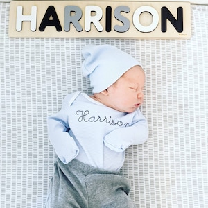 Personalized Baby Boy Outfit, Monogrammed Baby Boy Clothing ...