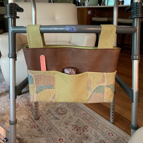 Elegant Walker Bag, Rollator, Mobility Accessory, Gift for Grandma ...