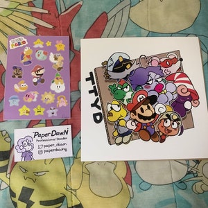 FF6 Character Sprites Vinyl Sticker Sheet - Etsy