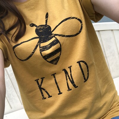 Bee Kind Shirt, Bee Lover Gift, Mom and Me Shirts, Save the Bees Shirt ...