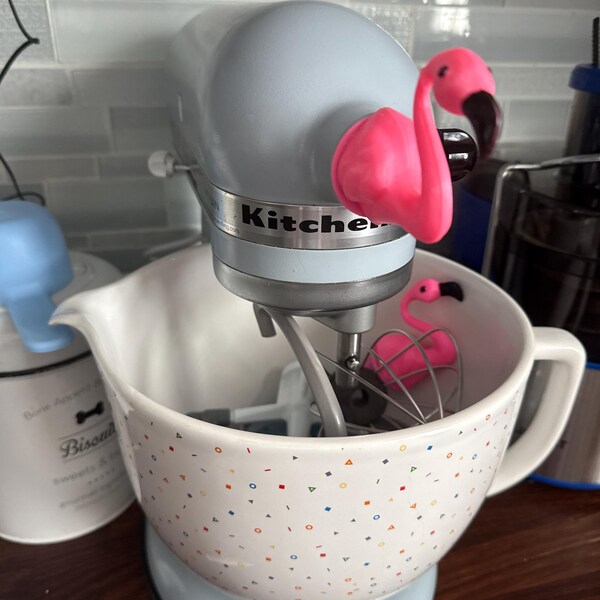 Flamingo or Pineapple Kitchenaid Mixer Cap - Etsy