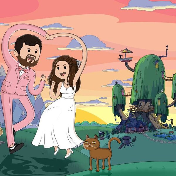 Bob's Burger's Custom Personalized Digital Portrait, Bobs Burgers ...