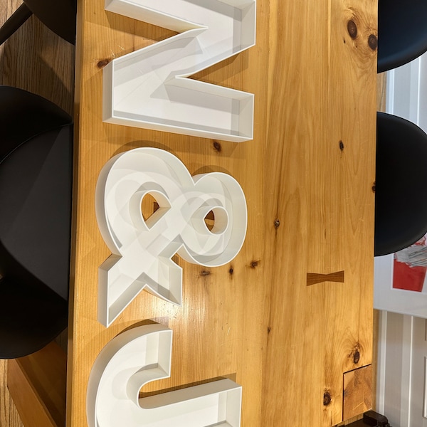 Fillable Letters Numbers Trays for Charcuteries Candies Sweets Baked ...