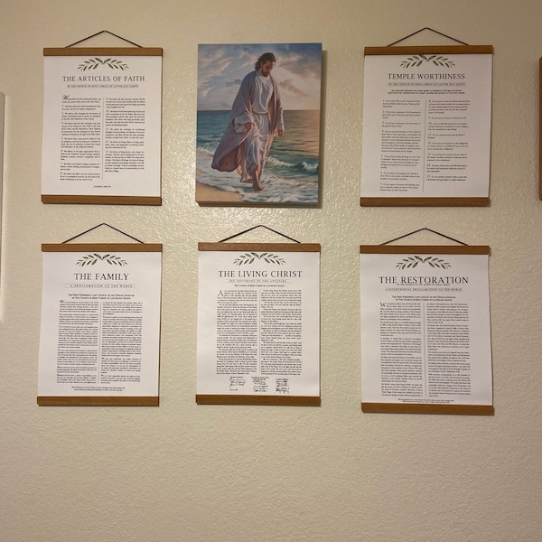 The Living Christ - the Testimony of the Apostles - Wall Art Digital ...