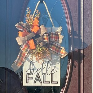 Fall Farmhouse Book Stack Farmhouse Wooden Decoration Hello - Etsy