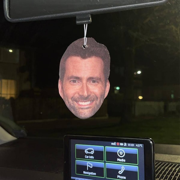 David Tennant Car Air Freshener Actor Air Freshener Doctor Who Air ...