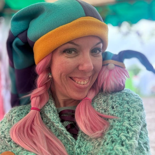 Jester Hat Printable Pattern and Tutorial (digital Download) - Etsy