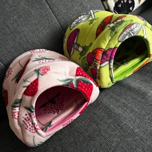 Large Fleece Coffin Bed, Drac Inspired Design, Halloween Pet Bed, Cat ...