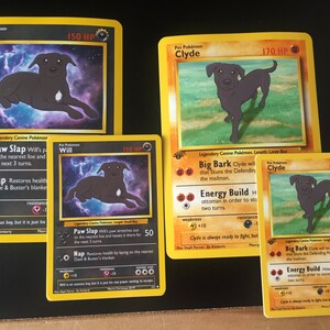 Your Pet as a Pokemon card | Etsy