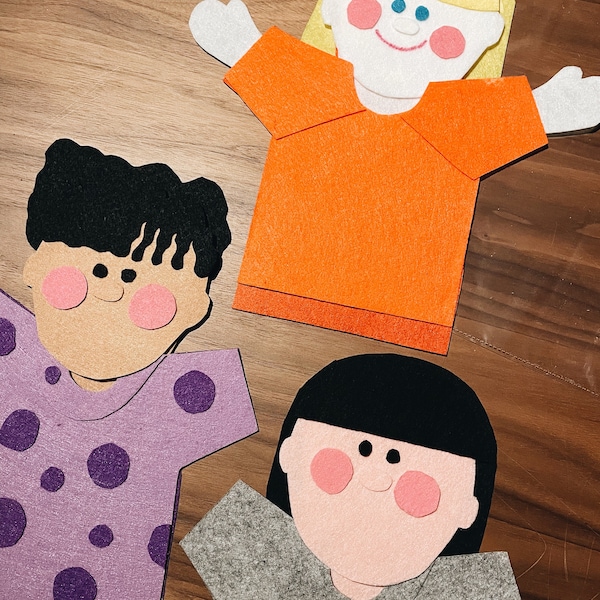 Hand Puppet PATTERN | PDF Full Color Pattern Only (instant Download ...