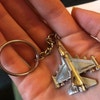 Fighter Jet Keychain, Fighter Jet Key Ring, Military Keychain, Military ...