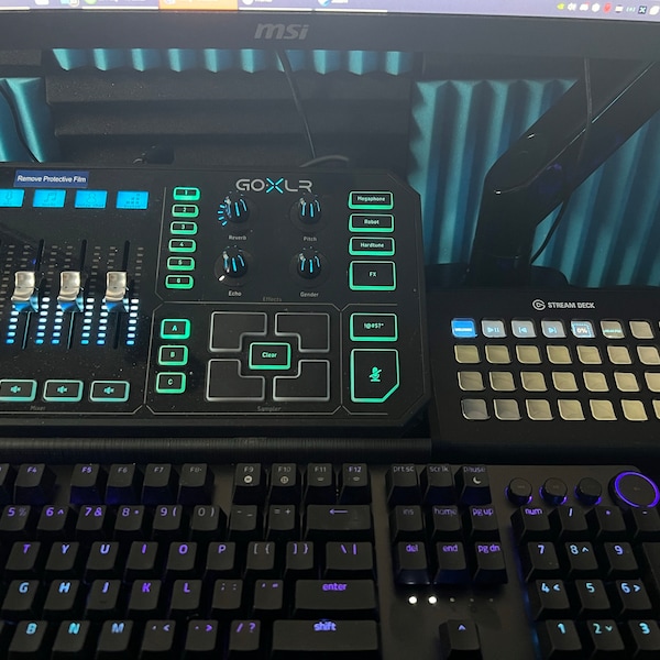 Streamer Pro Kit | Goxlr Stand | Goxlr Mount | Goxlr Stream Deck Combo ...