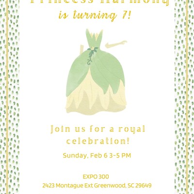 Editable Masters Party Birthday Invitation Template Digital Download ...