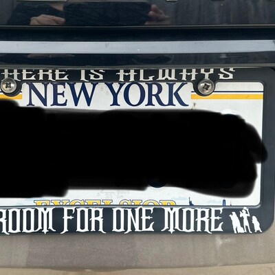 Lilo and Stitch Inspired License Plate Frame, Ohana is Essential ...