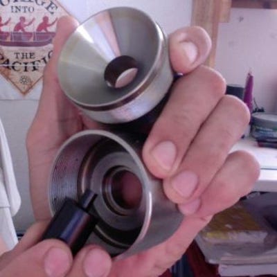 Self Centering Coin Ring Punch Set, No Spacers 6 Punch Size Coin ...