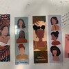 Laminated Woman Bookmark Set, African American Bookmark, Black Woman ...