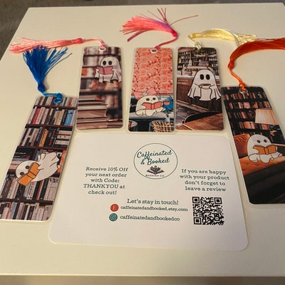 Halloween Horror Bookmarks - Etsy