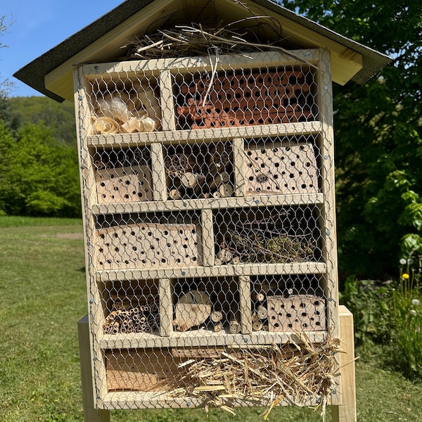 Large Insect Hotel Kit, DIY Insect House, Insect House, House for ...