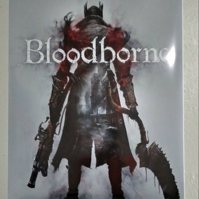 Bloodborne Video Game Poster Title - Etsy