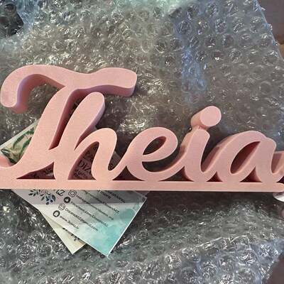 6,5 Hollow Fillable Letter Freestanding Empty Letter Box Self Standing ...