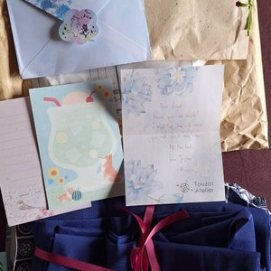 Portable Japanese Calligraphy Set Plum Blossoms full Set - Etsy