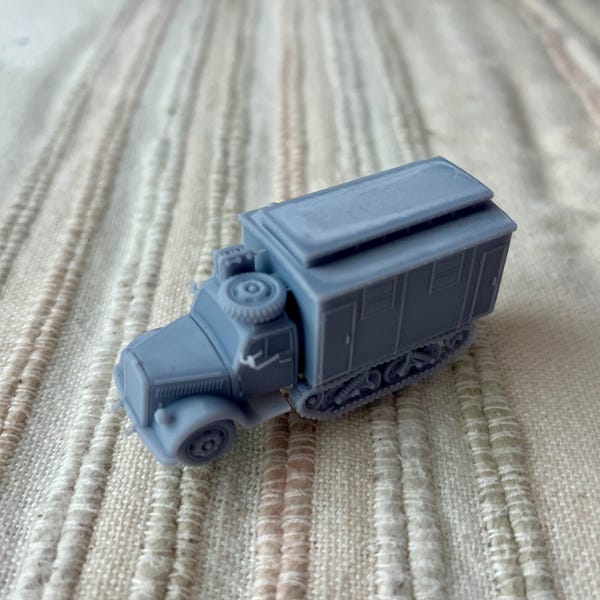 WWII ITALIAN - Breda 51 52 Coloniale Dovunque - 1/100 15mm 1/87 Ho 1/72 ...