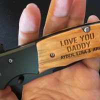 Dad Pocket Knife, Dad Gift, Best Dad Gift, Fathers Day Gift, 1 Dad Gift ...