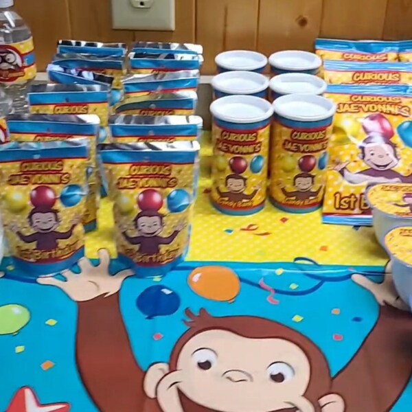 Super Mario Favors Super Mario Cracker and Cheese Dip Labels-super ...