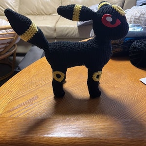 Umbreon Crochet Pattern PDF File - Etsy