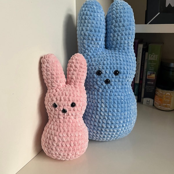 Peep Bunny, Jumbo Peep, Pattern Bundle, Crochet Pattern, PDF, Digital ...