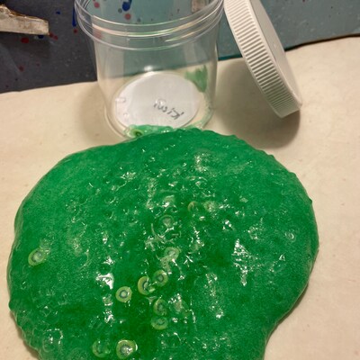 Kiwi Sugar Scrub Slime - Etsy