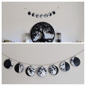 Large Full Moon Decor Crystal Wall Hanging Moon Goddess - Etsy