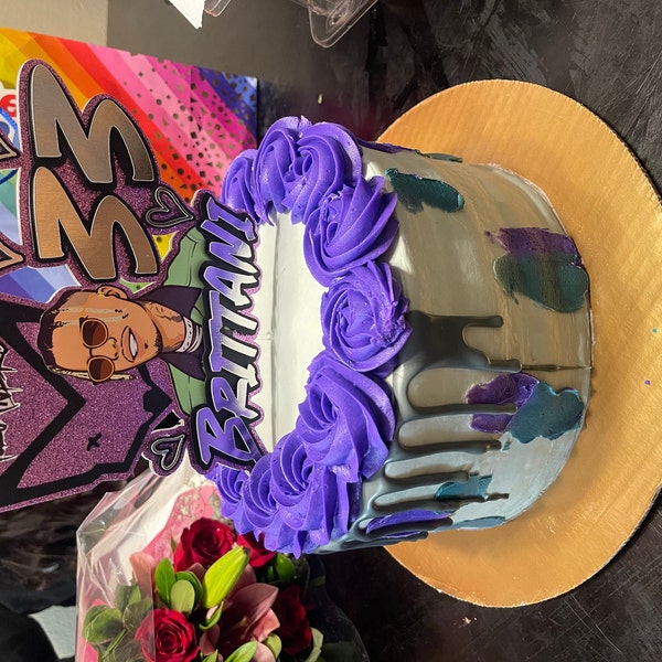 Rauw Alejandro Cake Topper, Rauw Alejandro Birthday Party, Rauw ...