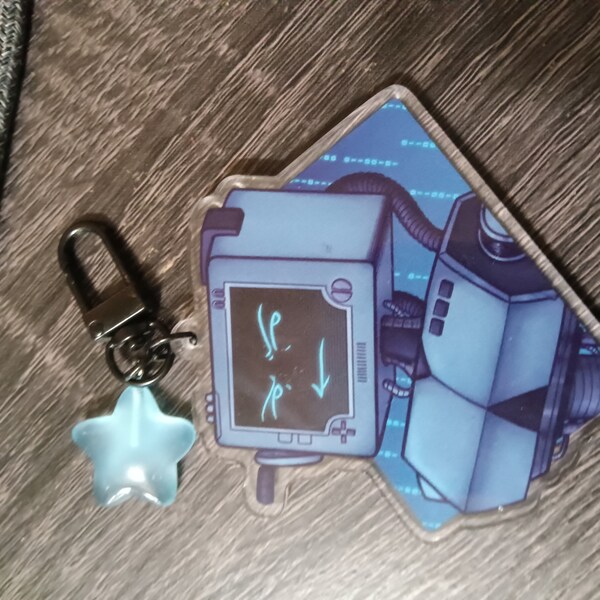 Catboy Glass Joe & Great Tiger Punch-out Acrylic Charms - Etsy