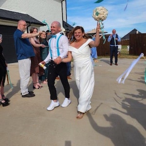 150 Ribbon Wedding Wands Send off Idea Ceremony Exit Ribbon Wedding ...