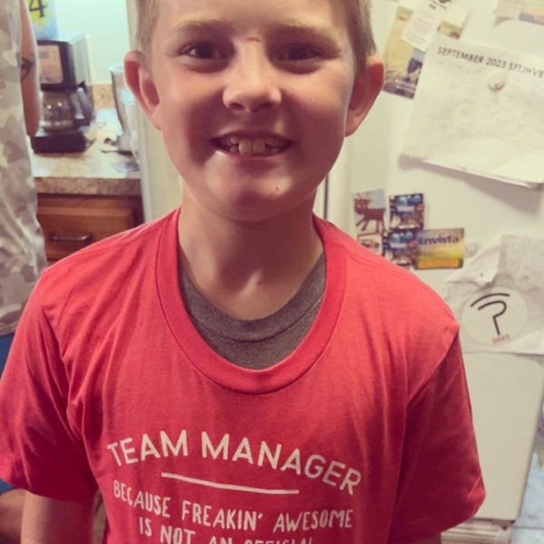 Unisex Funny Team Manager Shirt, Gift - Etsy