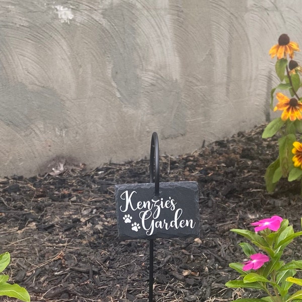 Pet Garden Marker, Pet Memorial, Memorial Garden, Garden Sign, Weather ...