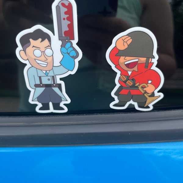Team Fortress 2 - Stickers/decals - Etsy
